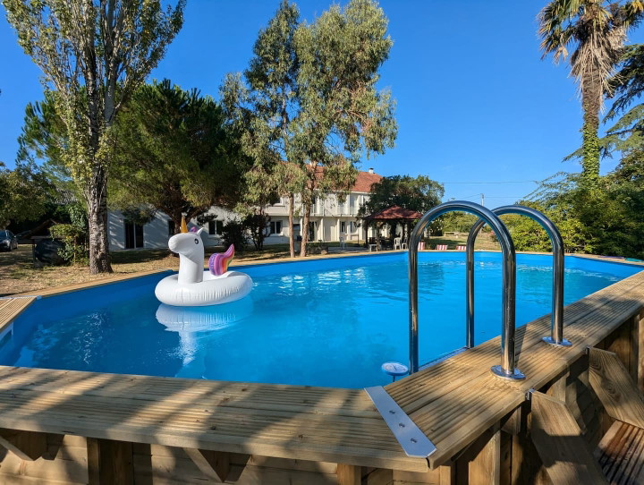 Villa Louisiane House With Pool - Lot-et-Garonne