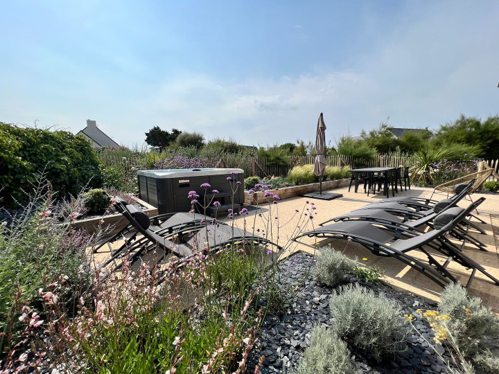 Maison Avec Vue Sur La Mer Et Spa Près De La Torche (5 Min) - Penmarch