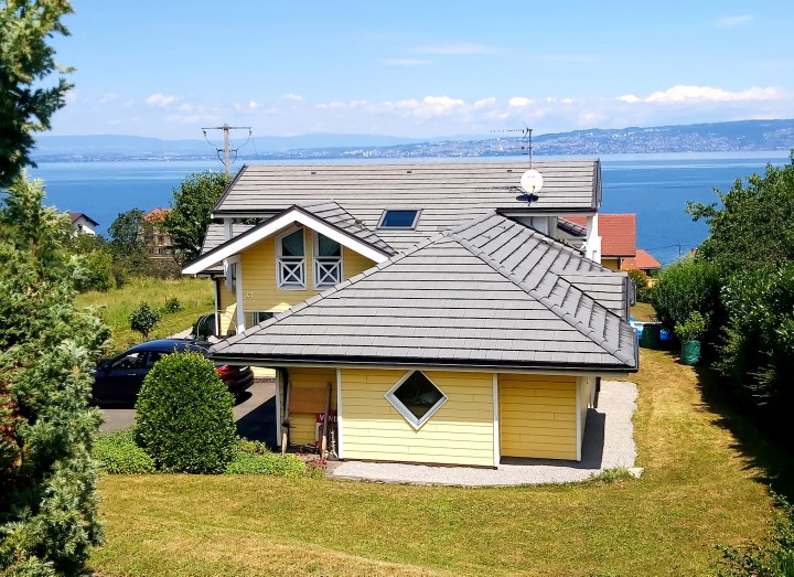 Ferienhaus-villa Mit Traumhaftem Seeblick - Lausanne