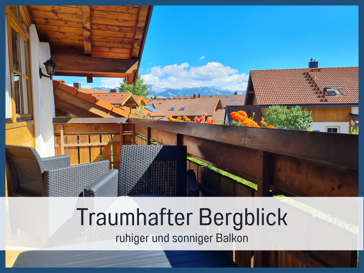 Ferienwohnung Mit Bergblick Und Ruhigem Balkon - Gunzesried