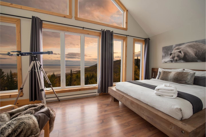La Sainte Paix | Breathtaking View With Hot Tub - Le Massif de Charlevoix