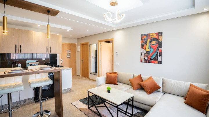 Stylish Gueliz Getaway, Terrace & Parking - Marrakech