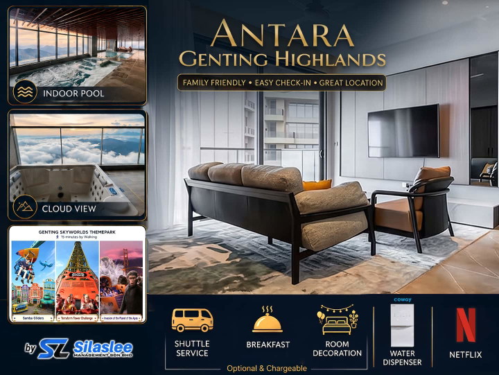 6-8 Pax Antara Genting Highlands By Silaslee - Genting Highlands