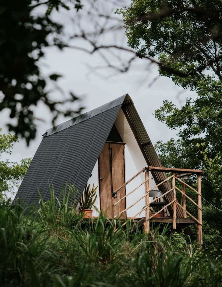 Cabaña A-frame Entre áRboles | Pachamama - Nicaragua