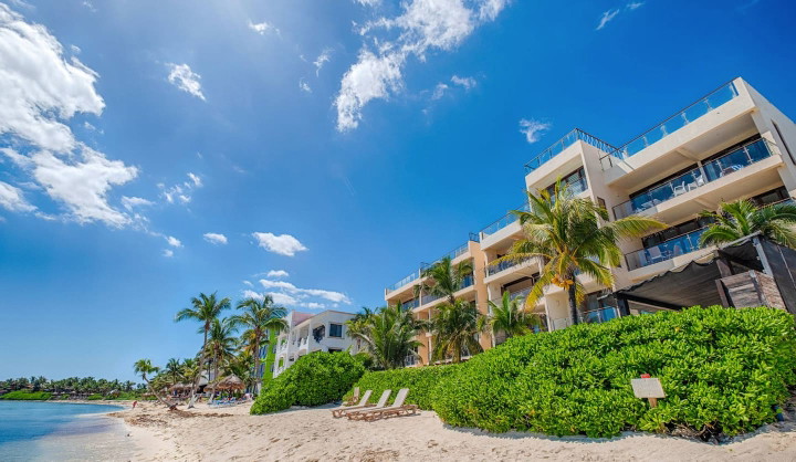 Beachfront 3br Apartment In Akumal | Sea Views U7 - Akumal