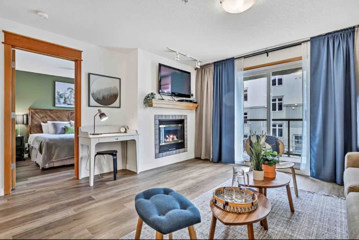 Mt. View - 1 Br/2 Beds/ac/gym/indoor Free Parking - Canmore