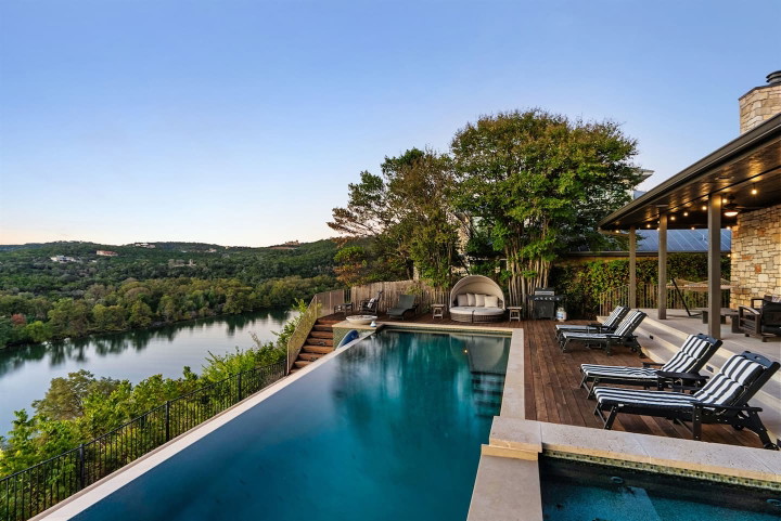 Aquazen: Infinity Pool+spa Overlooking Lake Austin - Austin, TX