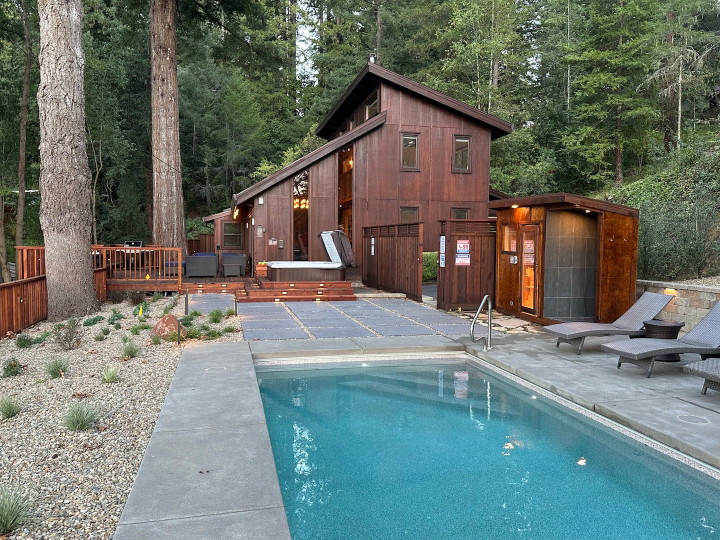 Luxury Retreat With Pool, Gym, Spa, And Sauna - Guerneville, CA