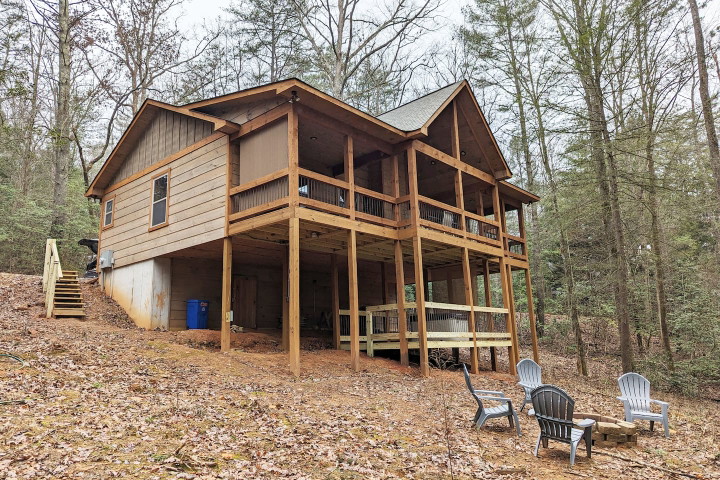 Cute Cabin 10mins From Blue Ridge, Wifi, Hot Tub Hiking And Waterfalls Near - Georgia (State)