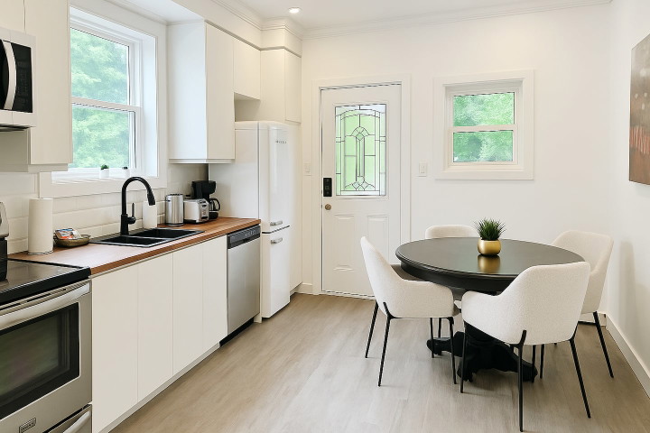 Charming & Central 2-bdm Apt W. Private Hot Tub - Moncton