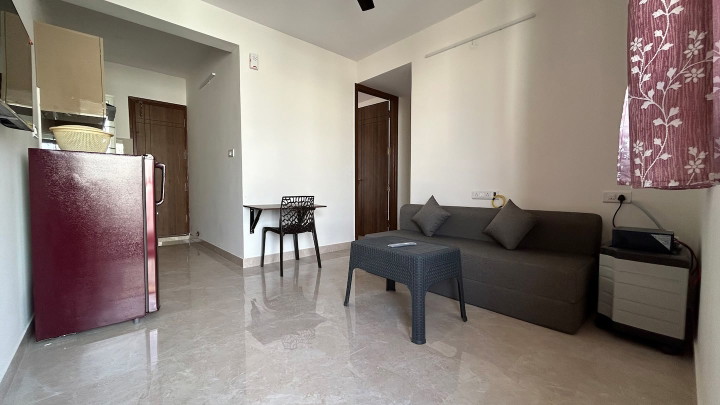 W1-302 Wonderful 1bhk | Ascenseur Et Wifi Dans Ecity - Inde