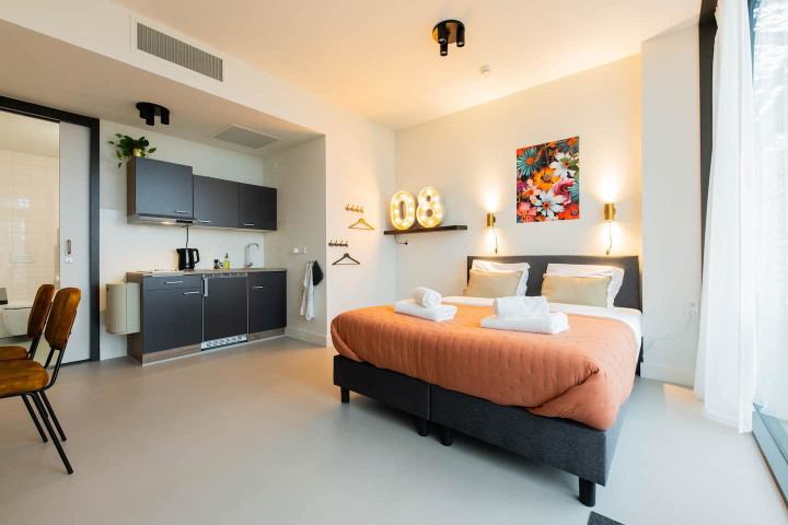 Rustic Retreat 1hc Studio Bhd - 25 M ² - Barendrecht