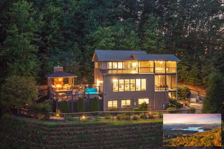 Million-dollar Panoramic Lake Views | Hot Tub |5br - Blue Ridge, GA