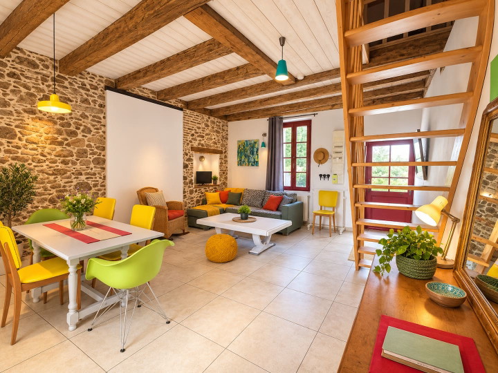 La Maison Bohème Pierres & Poutres - Paimbœuf