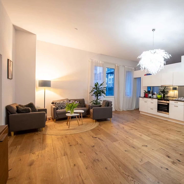 Grosses Ruhiges Apartment Bei Bern Mit Parkplatz - Berne