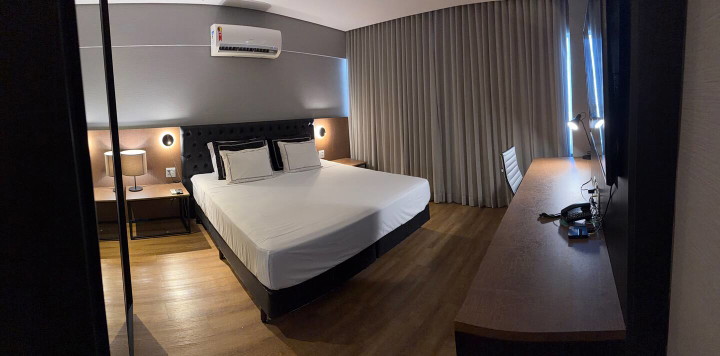Modern & Elegant Flat Qs Marista With King Bed - Goiânia