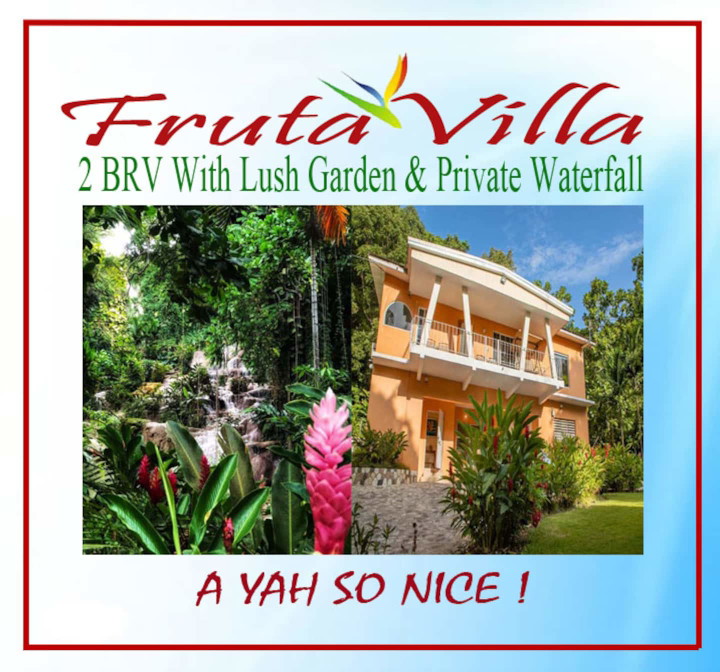 Fruta&nbsp;Villa&nbsp;: Oasis Tropicale Avec Rivière Et Cascade - Jamaïque