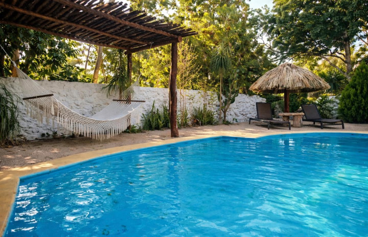 Casa Tuli With A Pool, Beautiful Garden And Bicycles. - Yucatán