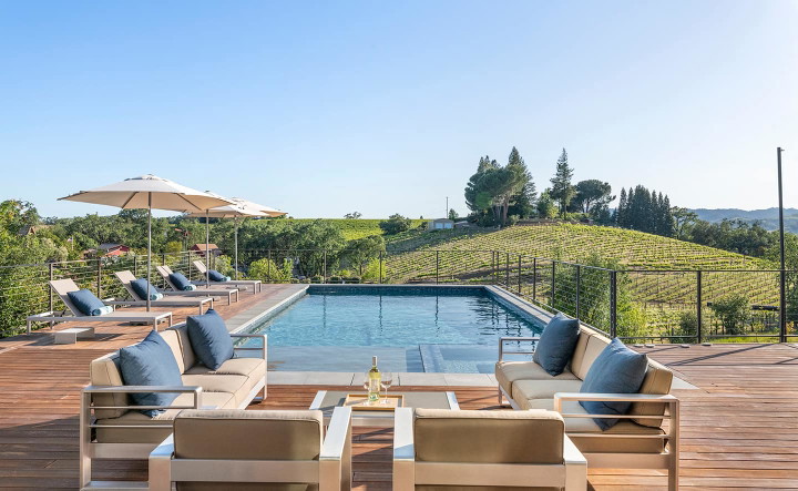 New! The Quails Crossing- Healdsburg Vineyard Home - Healdsburg, CA