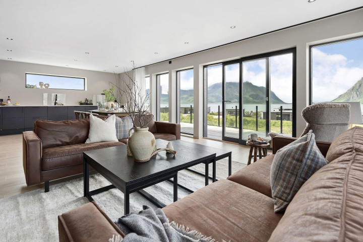 Lyngvær Luxury Cabin With Sauna - Noruega