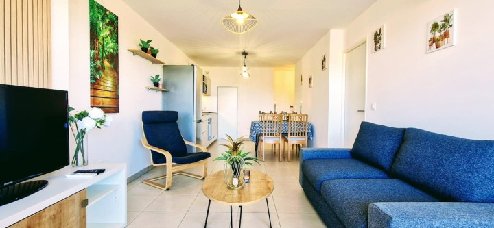 Nouvel Appartement Thau-indigo, Plage à Proximité, Climatisation - Plage de Sète