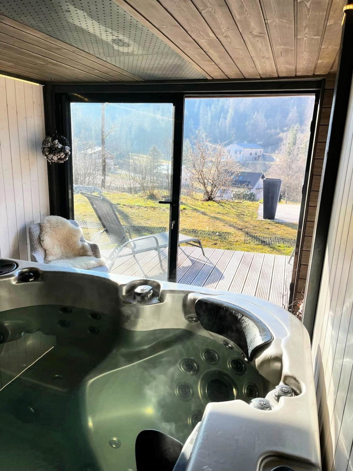 Appartement Cosy Avec Jacuzzi, Terrasse Et Jardin - Les Rousses