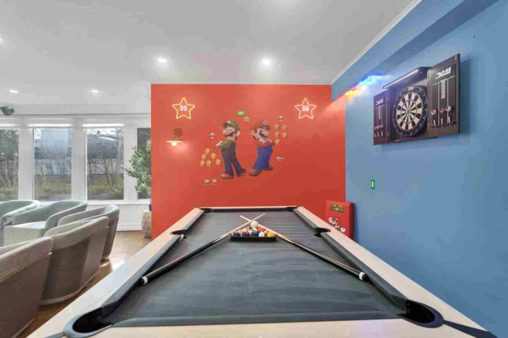 Fire & Fun | Luxe Stay W Pool, Hot Tub & Game Room - New Jersey