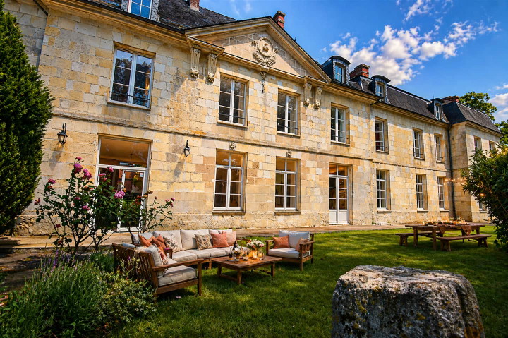 La Salle Des Arches Du Château - France