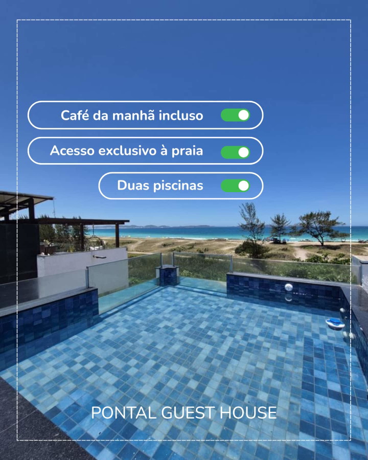 Loft Lua: 2 Pools + Beachfront + Breakfast - Arraial do Cabo