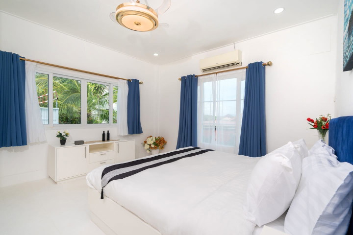 V2b| Villa De Deux Chambres En Bord De Mer | Accès Direct à La Plage - Phuket