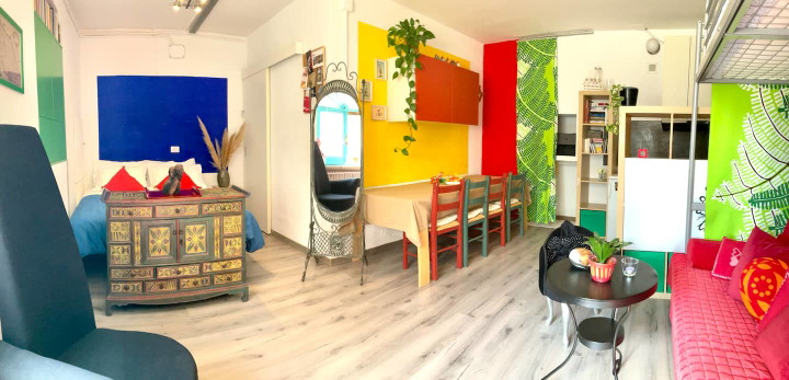 1889_ Modern Studio Apartment In Historic Building - Loreto