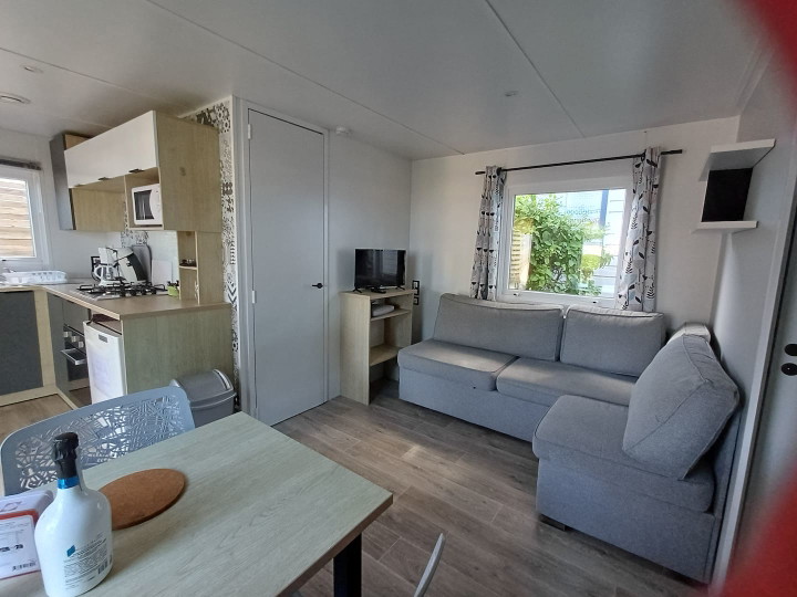 Bungalow 4-6 Personnes Camping Face à La Plage - Belle Île