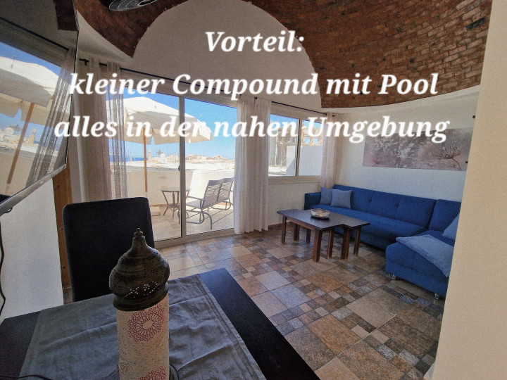 Sea View, Terrace, Smart Tv, Iptv, Pool, Great Location - Hurghada