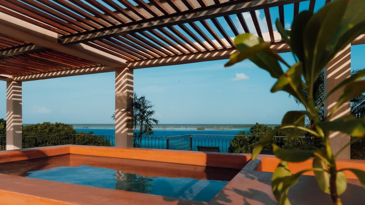 Lockoff Roof Vista Laguna & Amenities | Ceiba 102 - Bacalar