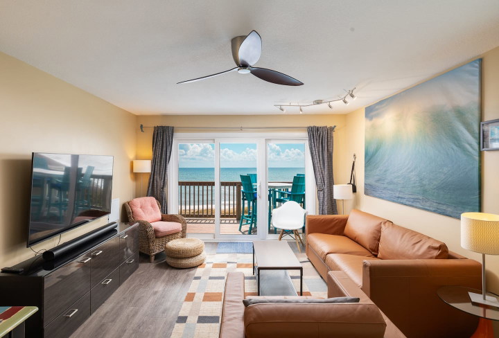 Atlantic View -Oceanfront, Top Floor Condo W/ Pool - Duck, NC