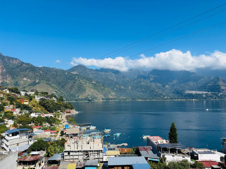 Great View Of Lake Atitlán, Beach/tourist Town. - Guatemala