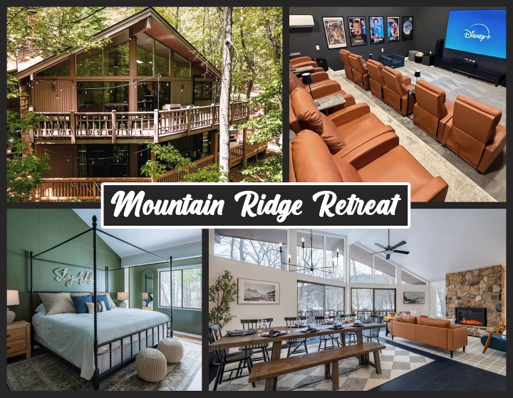 Mountain Ridge Retreat, Theater/hot Tub - Massanutten, VA