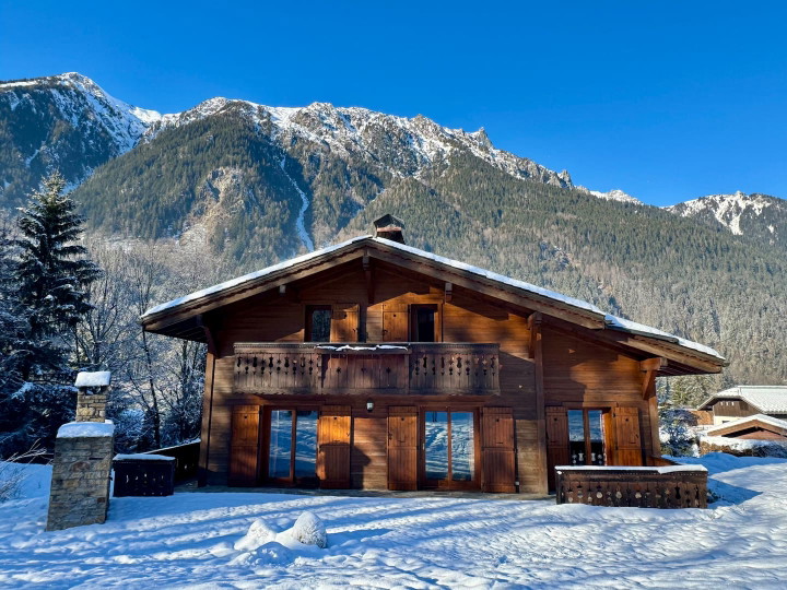 Chalet De Charme à Chamonix  Jardin Avec Vue - Les Houches
