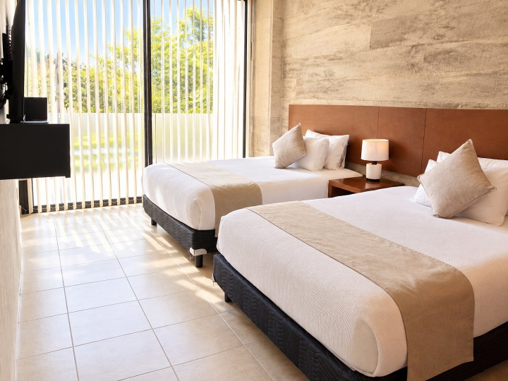 Double Bed Room In Central Cancun - Cancún