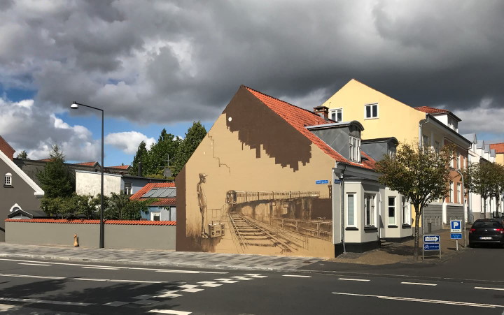 Idéalement Situé Et Belle Maison De Ville Avec Cour - Danemark