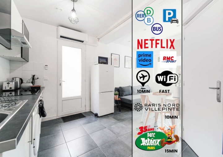 Duplex ÉLégant à 10 Min De Cdg - 후와씨 엉 프헝쓰