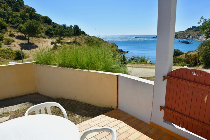 Magnifique Vue Mer , T2, 4 Pers. - Cerbère