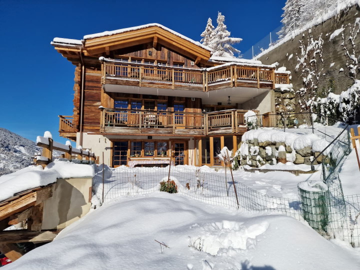 Chalet Familial 14 Pers  Soleil & Vue Montagne - Zinal