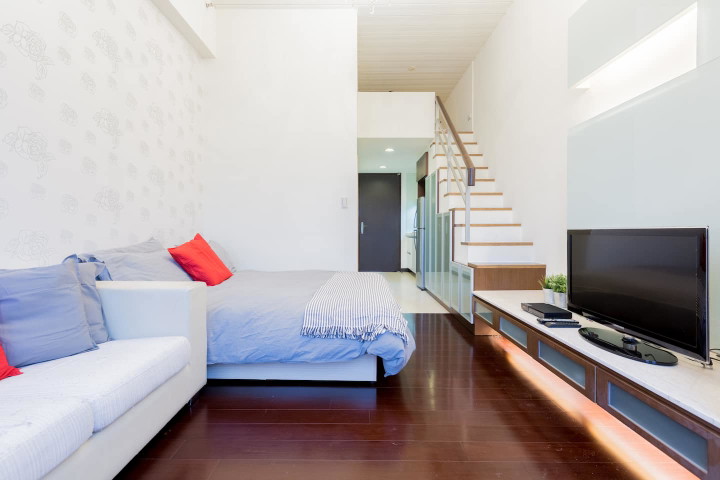 Small Apartment With Loft Taipei 101 View 月租 - Taipei