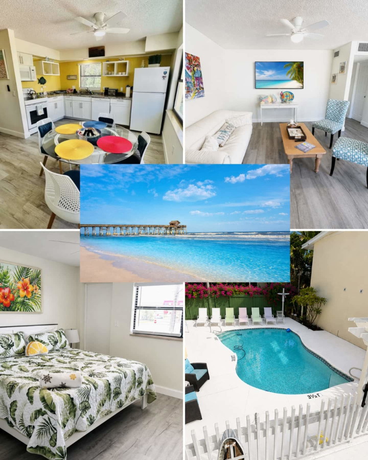 2br Steps To Beach & Downtown W/pool | Unit 6 - Cocoa Beach, FL