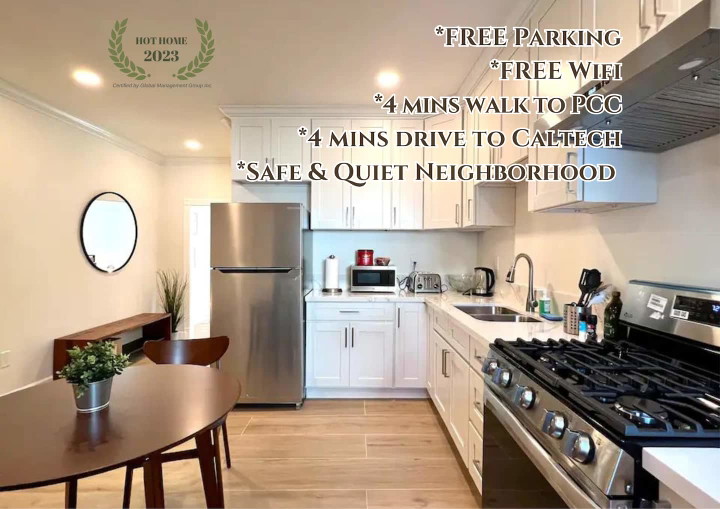 Charming 1 Bed Guesthouse | Kitchen Yard Parking - Pasadena