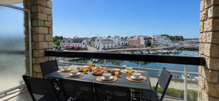 Appart Vue Port & Mer Plage à 50 M Parking Animaux - Quiberon
