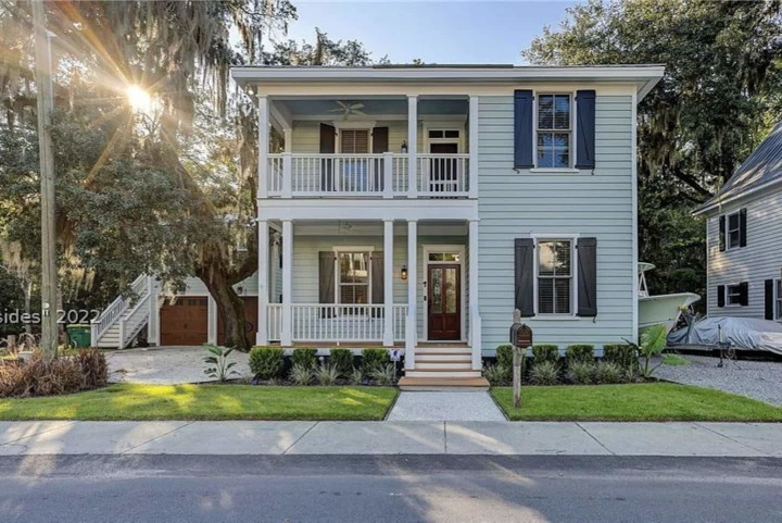 Maison De 5 Chambres Dans La Vieille Ville De Bluffton Village Avec Calèche - Bluffton, SC