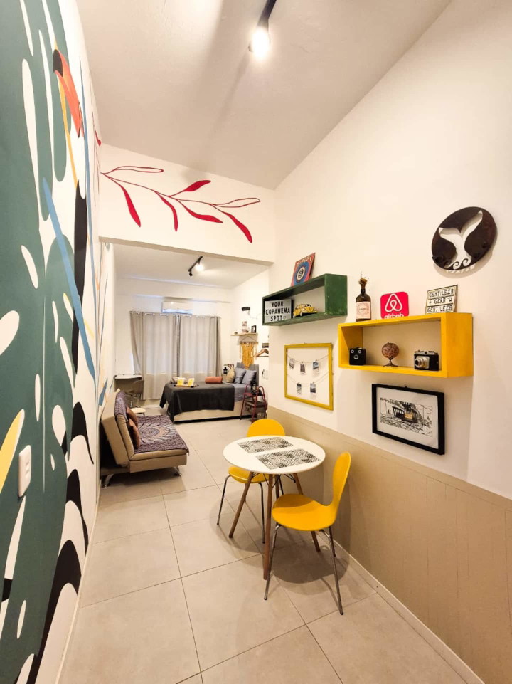 Carioca Studio  3 Min Beach  Copacabana - Ipanema