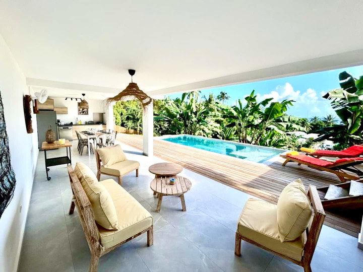 Villa Tiare 2 · 2br A/c Pool Bbq Wifi W/d - Bora-Bora